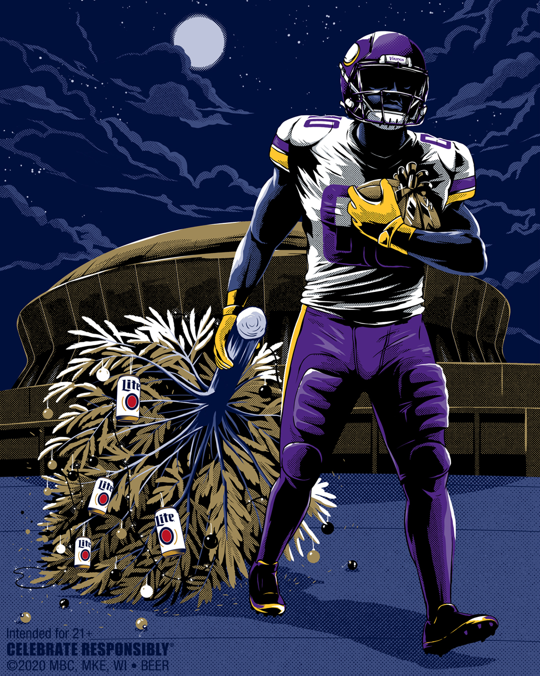 NFL Social Campaign - Ryan Lynn Design LLC